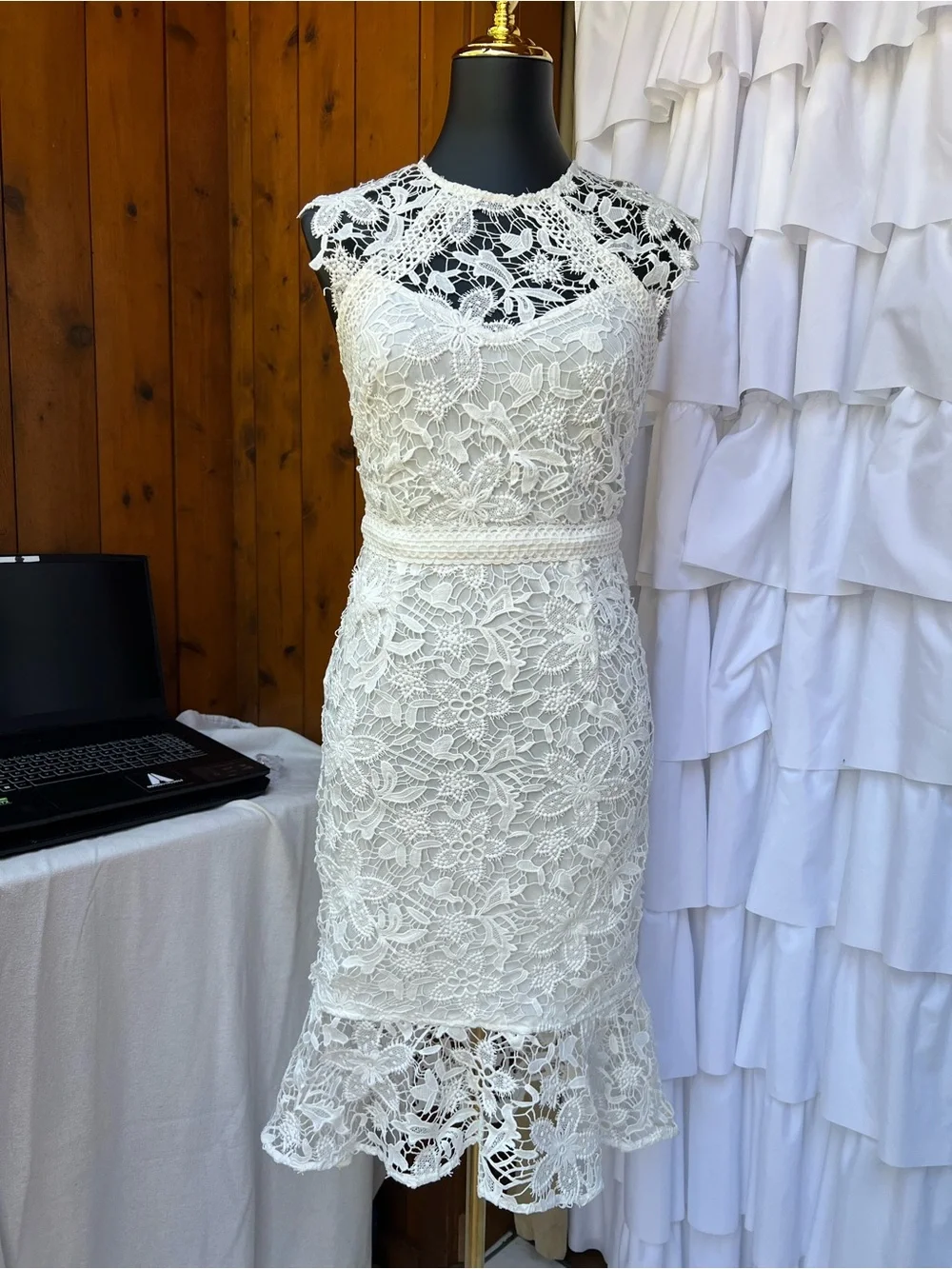 Frank Lyman Design | Dresses | Frank Lyman Design Ivory Lace Wedding ...